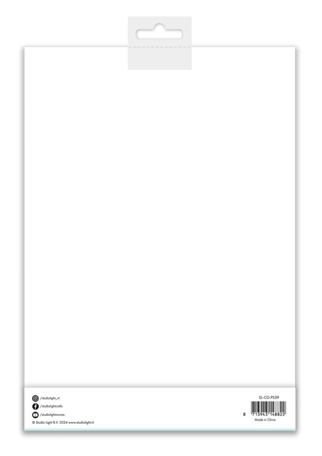 Studio Light Cardstock A4 White (10pcs) (SL-CO-PS39) - Paperpads.nl
