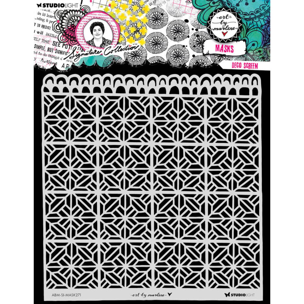 Studio Light Signature Collection Masking Stencil Deco Screen (ABM-SI ...