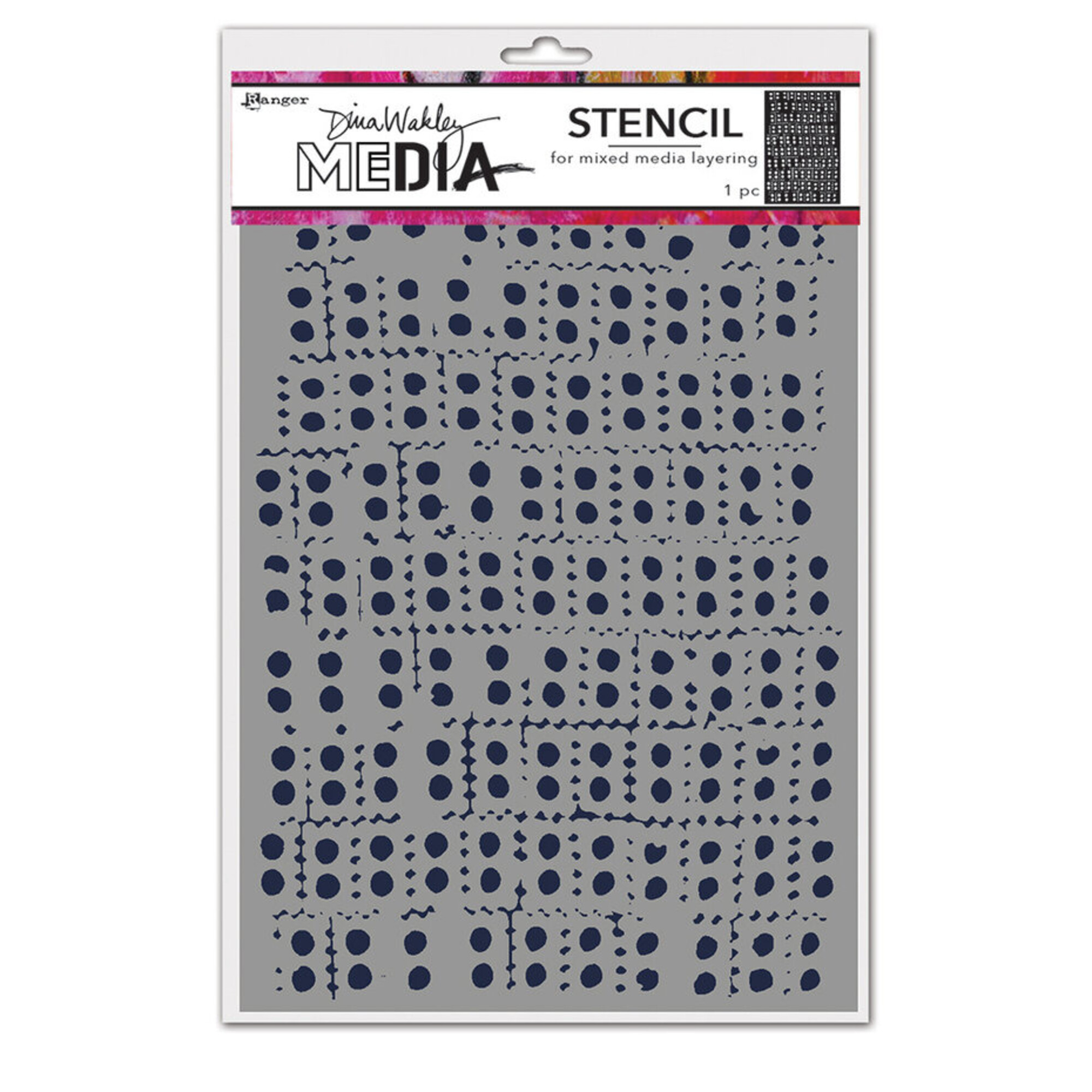 Dina Wakley Masking Stencil Stacked (MDS83122) - Paperpads.nl