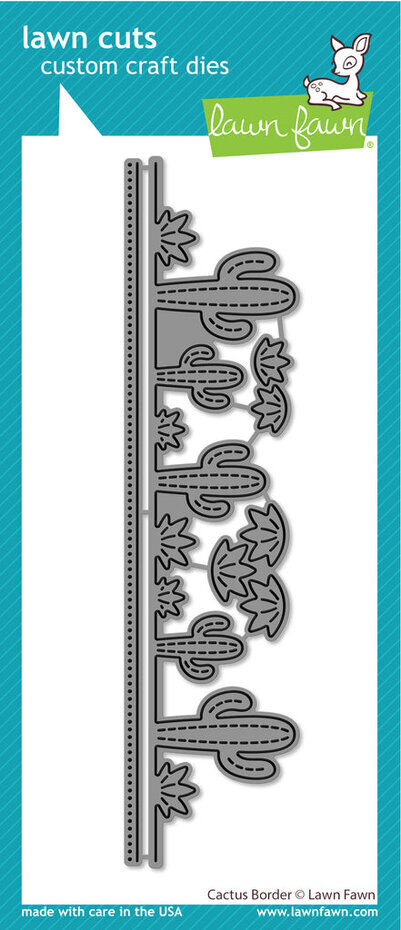 Lawn Fawn Cactus Border Dies (LF3436) - Paperpads.nl