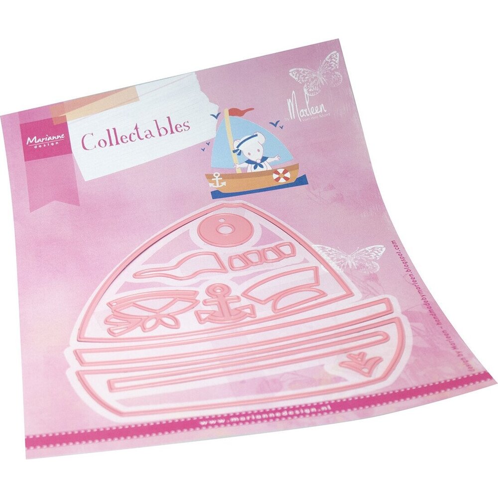 Marianne Design Collectables Boat (COL1547) - Paperpads.nl