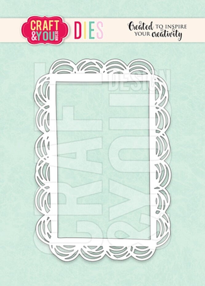 Craft & You Dies Drawing Frame (CW293) - Paperpads.nl