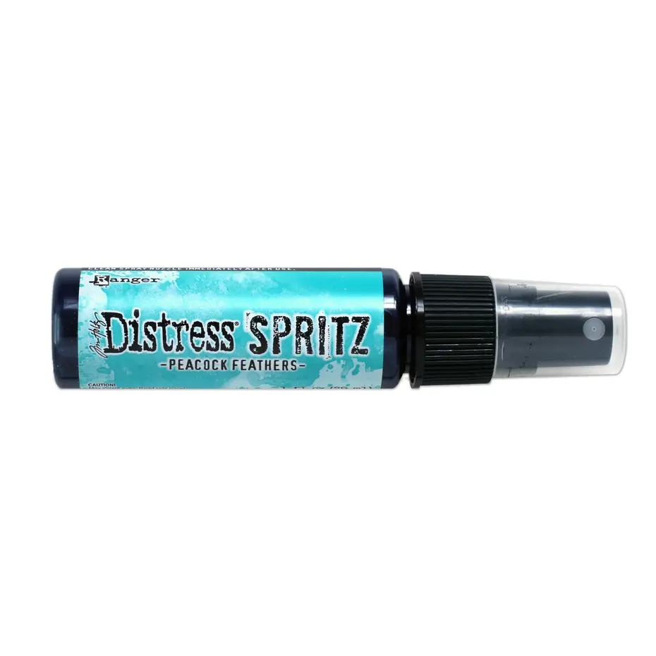 Ranger Tim Holtz Distress Spritz Peacock Feathers (TDU86390) - Paperpads.nl