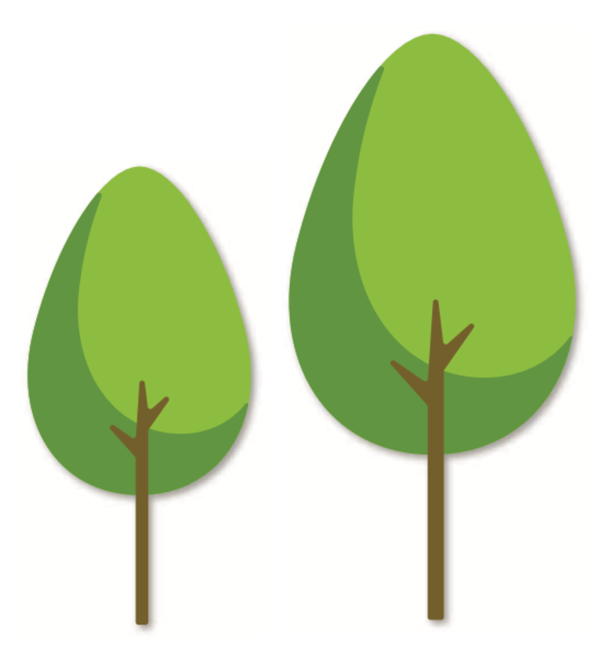 My Favorite Things Die-namics Two Trees (MFT-2815) - Paperpads.nl