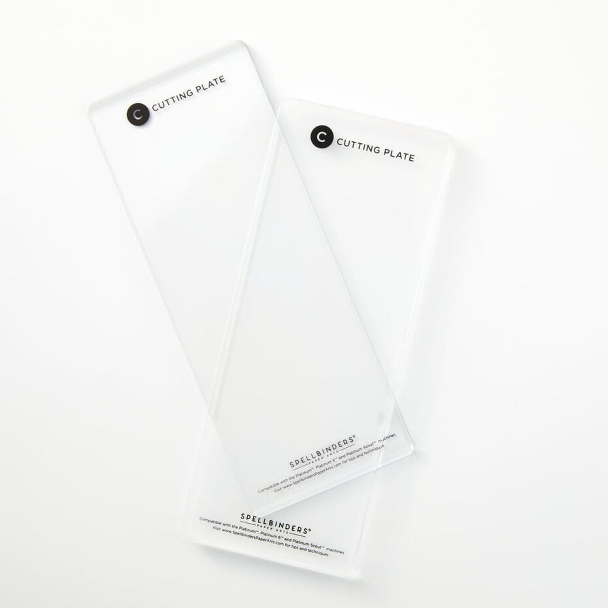 Spellbinders Compact Cutting Plates C Clear (PS-009) - Paperpads.nl