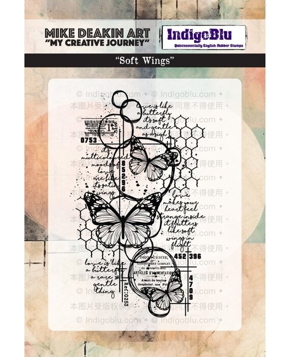 IndigoBlu, Cling Stamps - Paperpads.nl