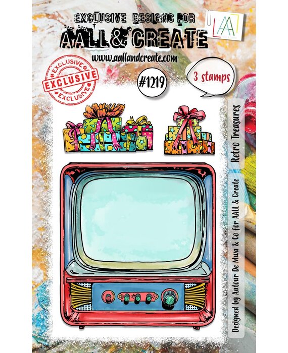 AALL and Create Clear Stamps - Paperpads.nl