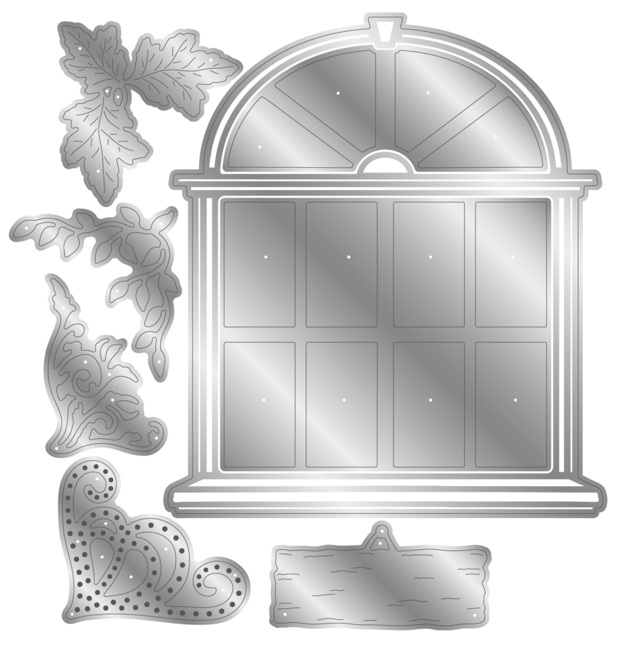 Sheena Through the Window Dies Window & Accessories (SD-TW-MD-WIAC ...