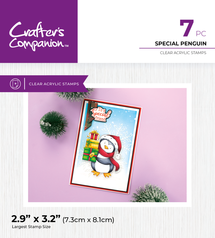 Crafter's Companion Special Penguin Clear Stamps (CC-STP-SPE ...