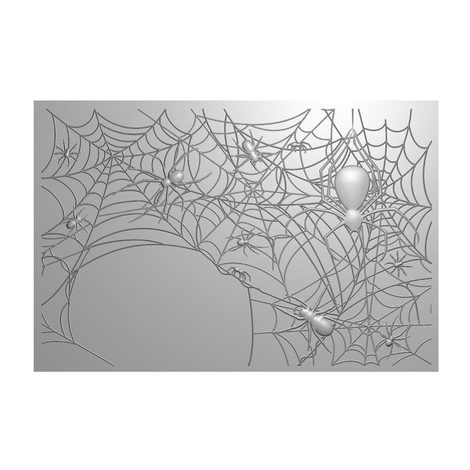 Crafter's Companion Spooky Spiders 3D Embossing Folder (CC-3D-EF4-SPSP ...