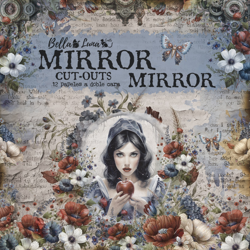 BellaLuna Crafts Mirror Mirror Cut-Outs 8x8 Inch Collection Pack (BLC ...