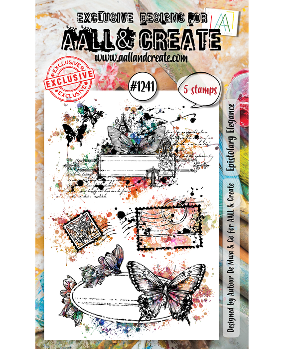 AALL and Create Clear Stamps - Paperpads.nl