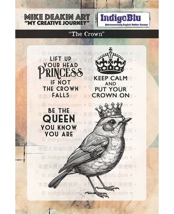 IndigoBlu, Cling Stamps - Paperpads.nl