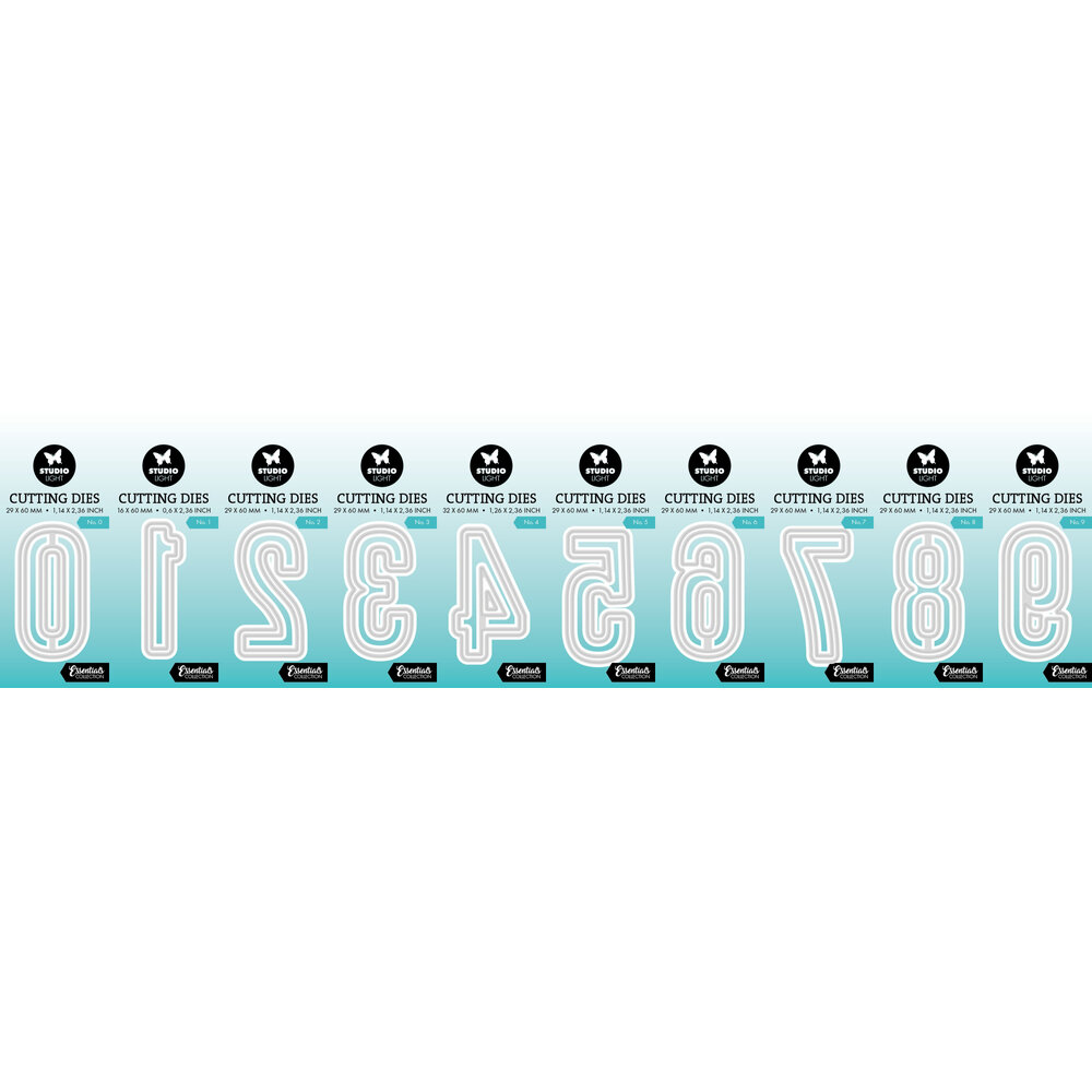 Studio Light Essentials Snijmal Numbers BUNDLE - Paperpads.nl