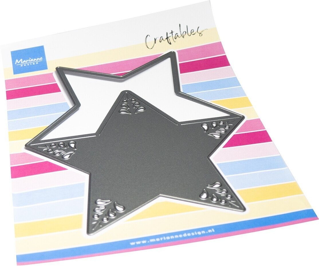 Marianne Design Craftables Silhouette Folded Star (CR1676) - Paperpads.nl
