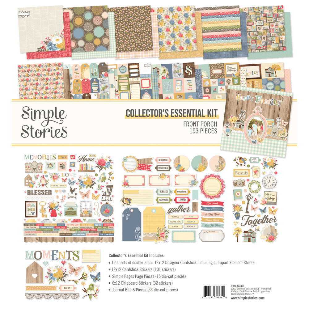 Simple Stories Front Porch Collector's Essential Kit (23801) - Paperpads.nl