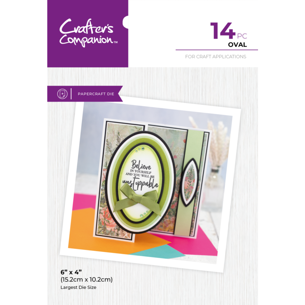 Crafter's Companion Oval Nesting Dies (CC-MD-ELE-OVAL) - Paperpads.nl