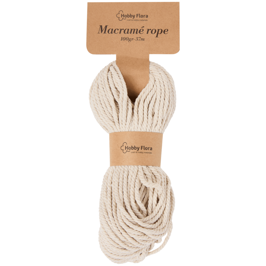 Hobby Flora Macramé Touw (3201187) - Paperpads.nl