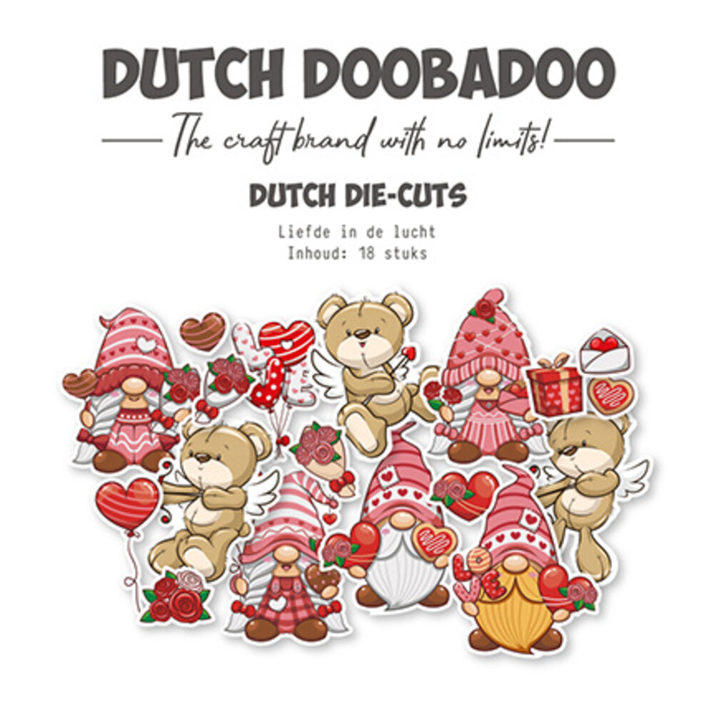 Dutch Doobadoo Dutch Die-Cuts Liefde in de Lucht (474.007.052 ...