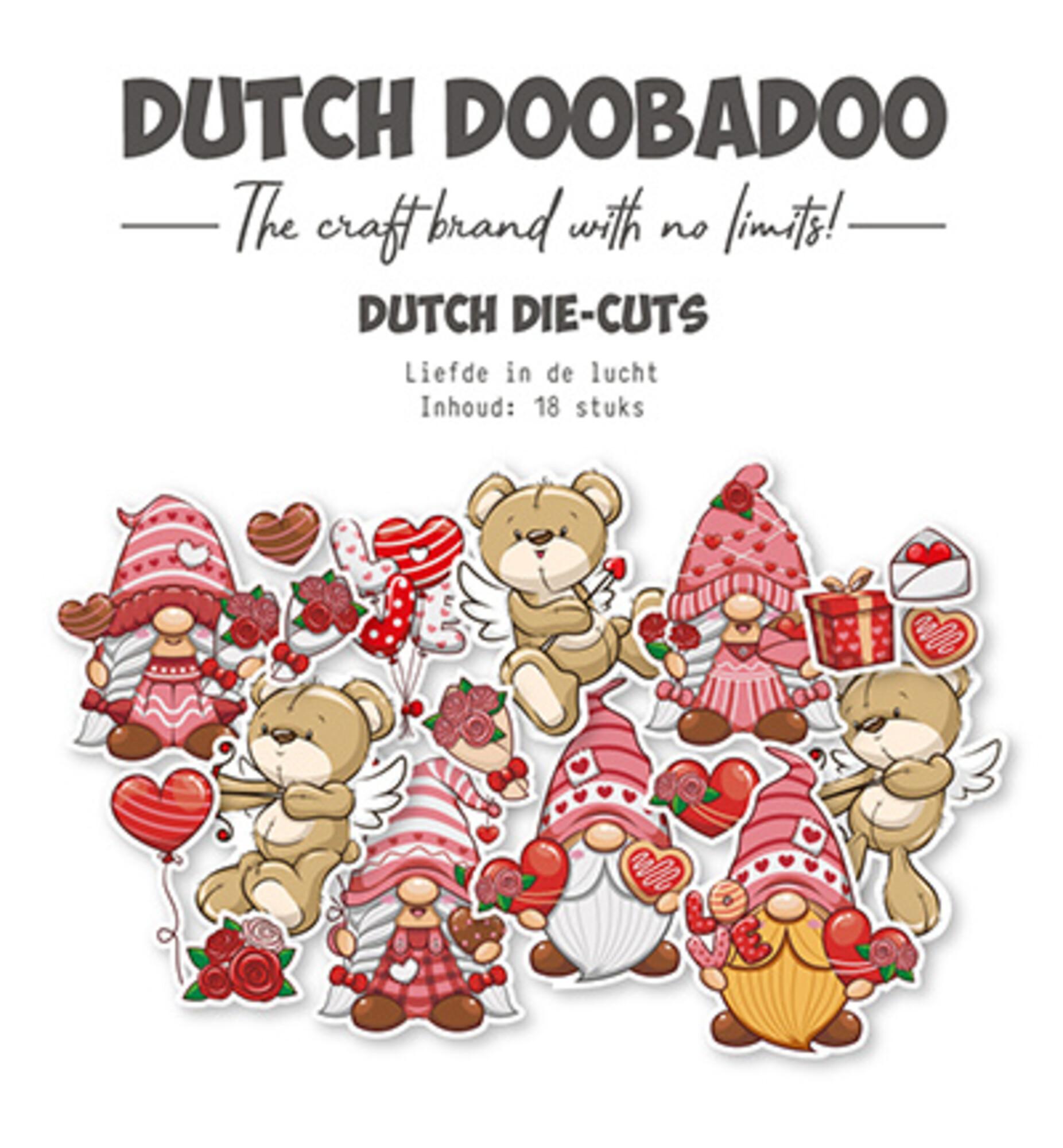 Dutch Doobadoo Dutch Die-Cuts Liefde in de Lucht (474.007.052 ...