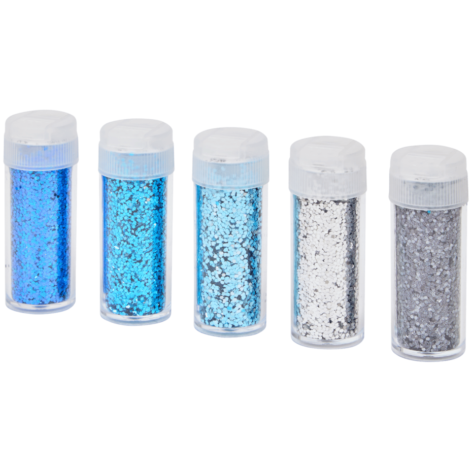 DécoTime Blue & Grey Glitter (3210785) - Paperpads.nl