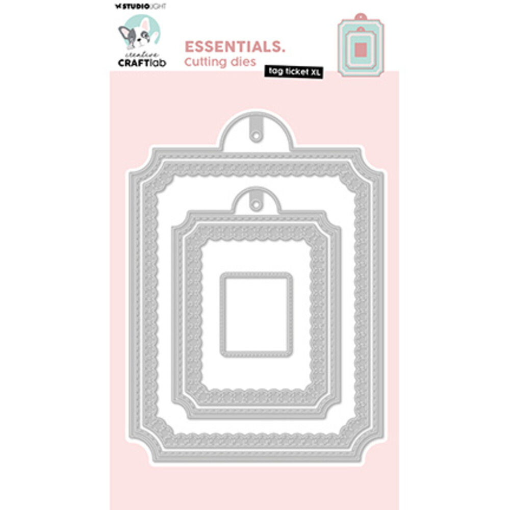 Creative Craftlab Essentials Dies Tag Ticket XL (CCL-ES-CD965 ...