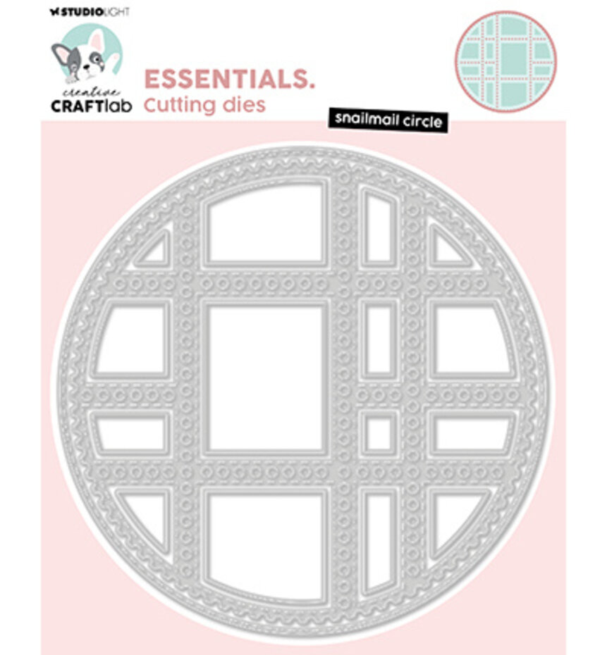 Creative Craftlab Essentials Dies Snailmal Circle (CCL-ES-CD966 ...