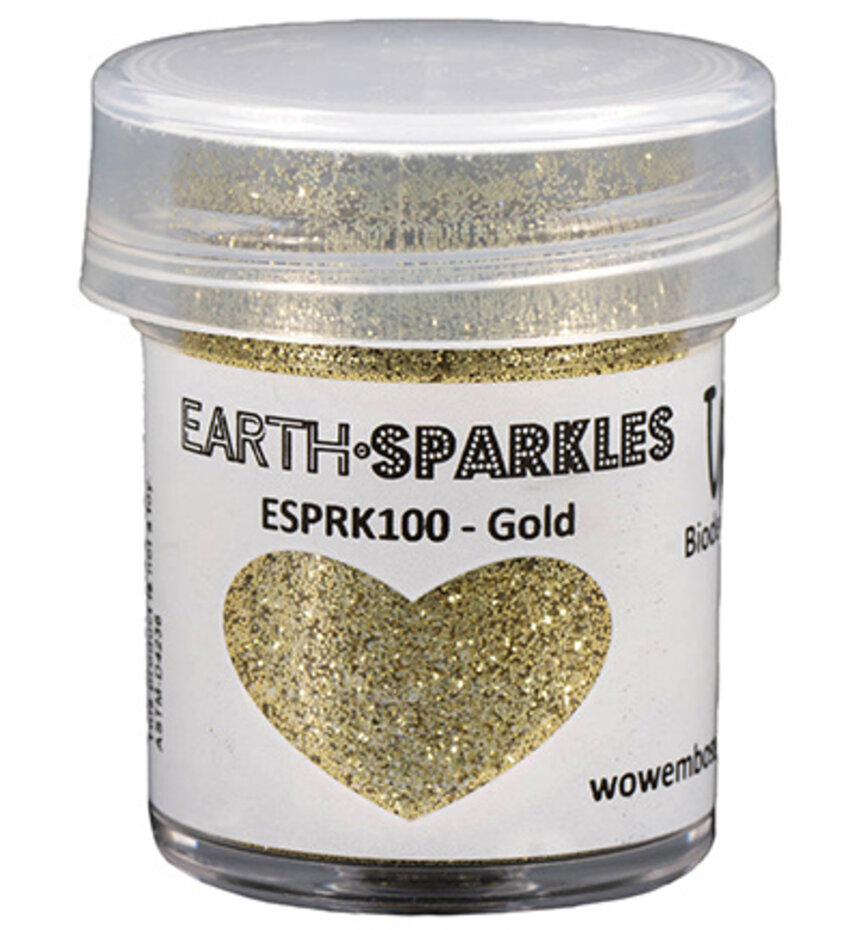 WOW! Gold Earth Sparkles (ESPRK100) - Paperpads.nl