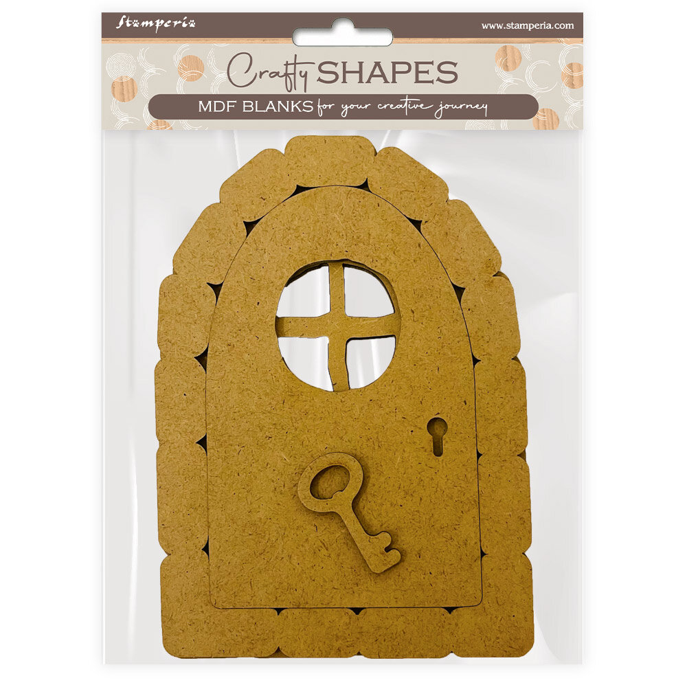 Stamperia Hidden Grove MDF Crafty Shapes Blanks Door (KLSM40 ...