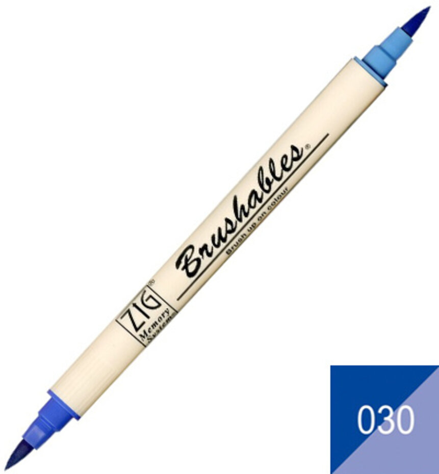 ZIG Brushables Pure Blue (MS-7700/030) - Paperpads.nl