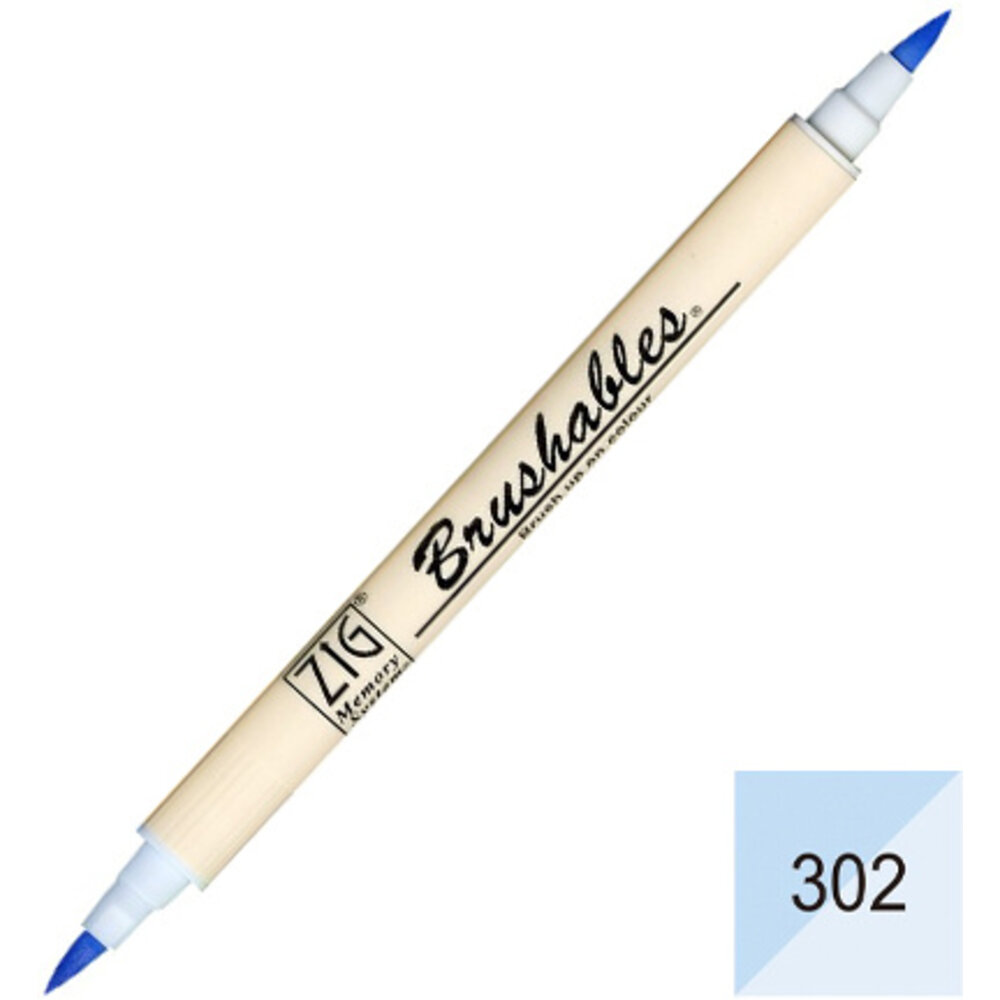 ZIG Brushables Powder Blue (MS-7700/302) - Paperpads.nl