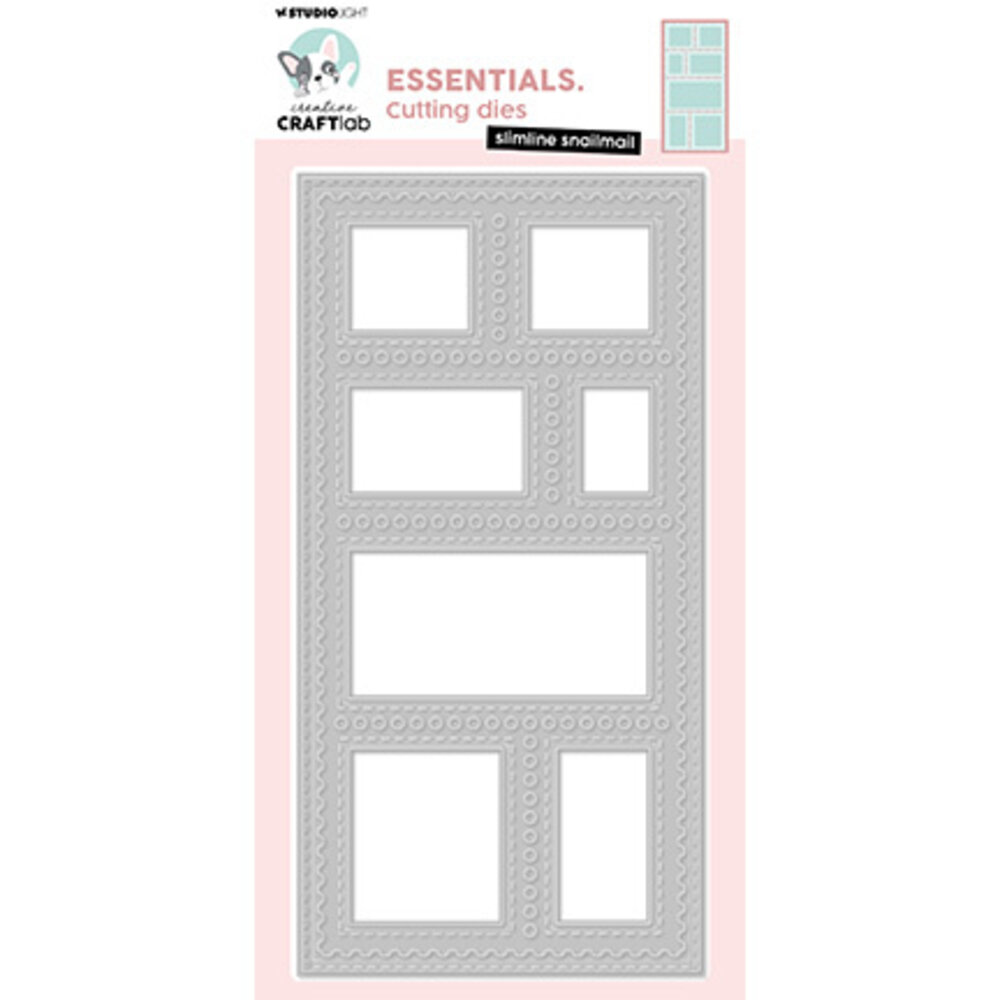 Creative Craftlab Essentials Dies Slimline Snailmail (CCL-ES-CD984 ...