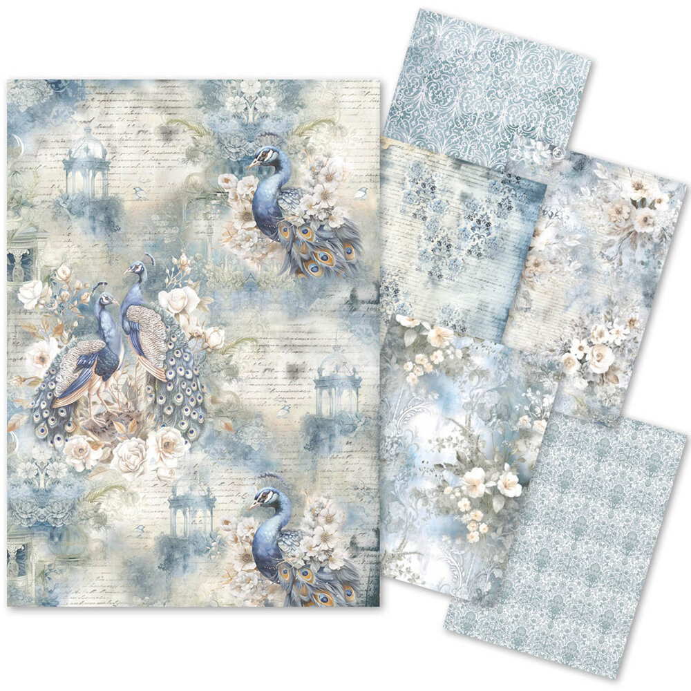 Ciao Bella Papercrafting Tissue Paper A4 Reverie (HA005) - Paperpads.nl