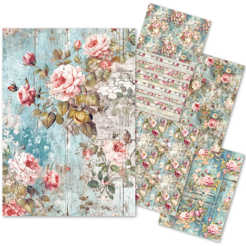 Ciao Bella Papercrafting Tissue Paper A4 My Secret Garden (HA007 ...