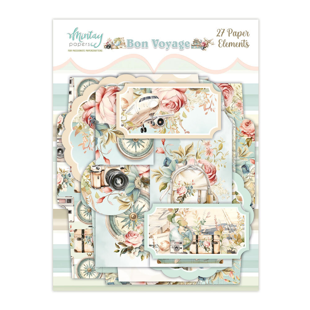 Mintay Bon Voyage Paper Elements (MT-BON-LSCE) - Paperpads.nl