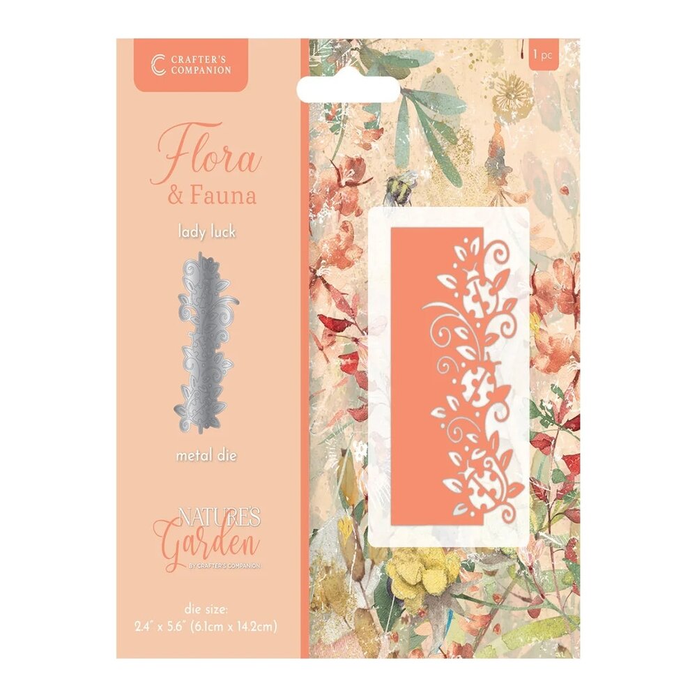 Crafter's Companion Flora & Fauna Dies Lady luck (NG-FF-MD-EDG-LALU ...