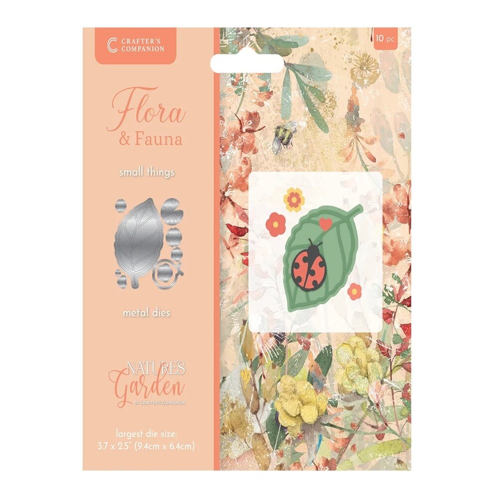 Crafter's Companion Flora & Fauna Dies Small Things (NG-FF-MD-SMTH ...