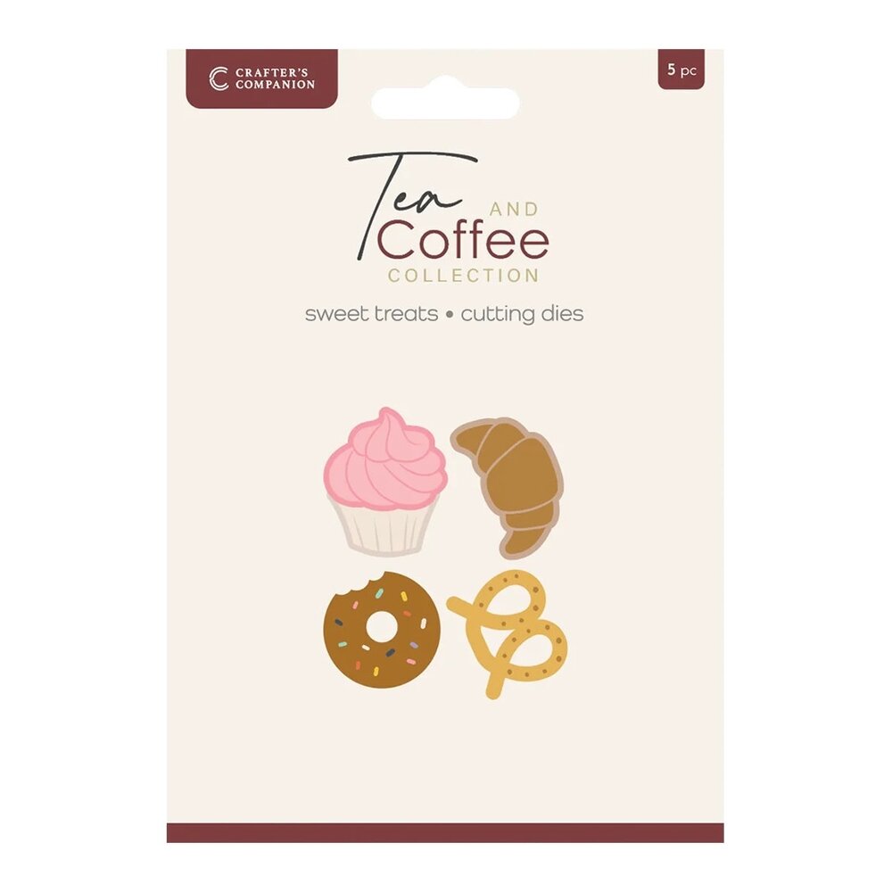 Crafter's Companion Tea & Coffee Dies Sweet Treats (CC-TC-MD-SWTR ...