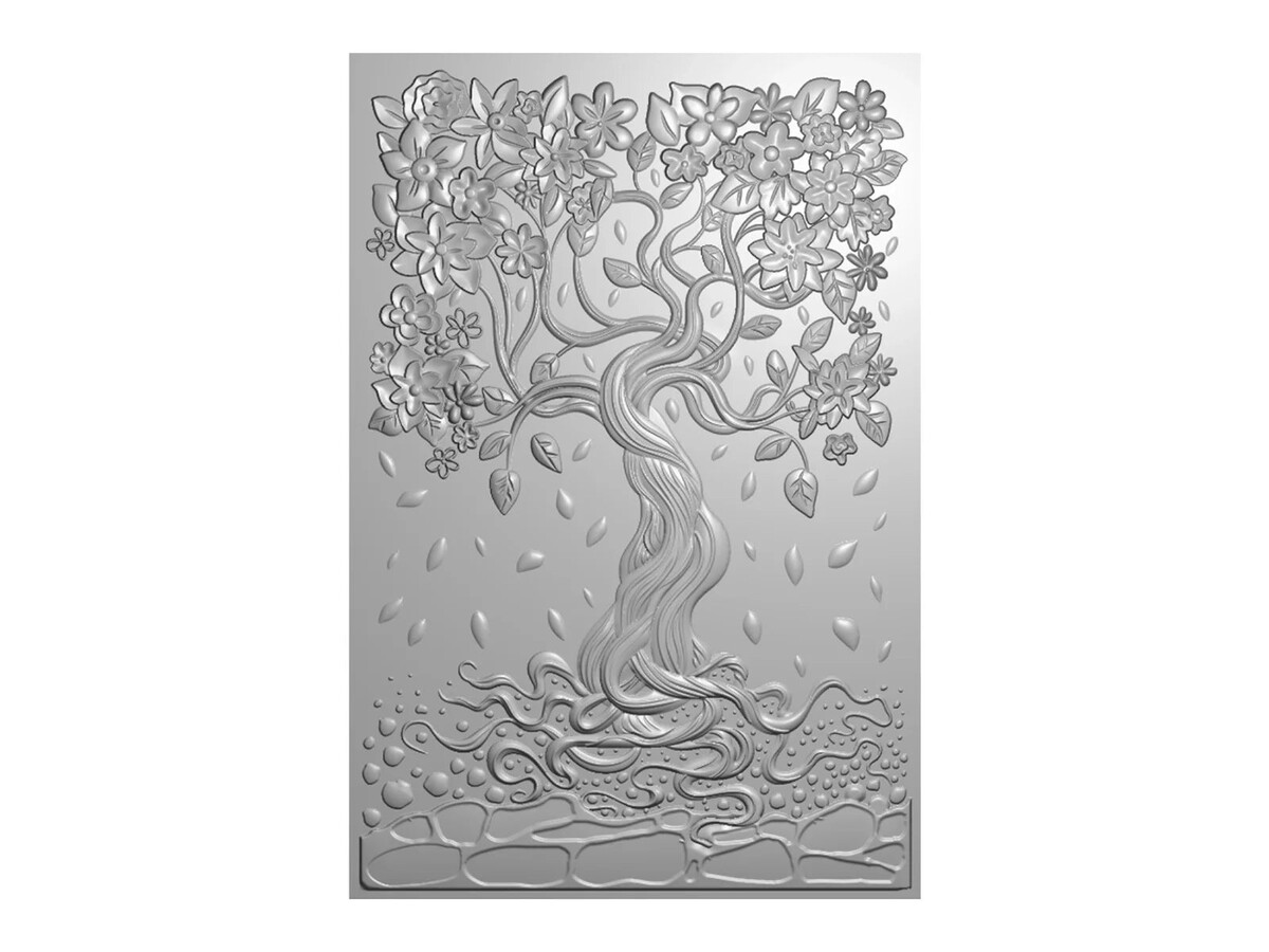 Sheena Tree of Life 3D Embossing Folder & Metal Die (SD-3DEF4-MD-TREE ...