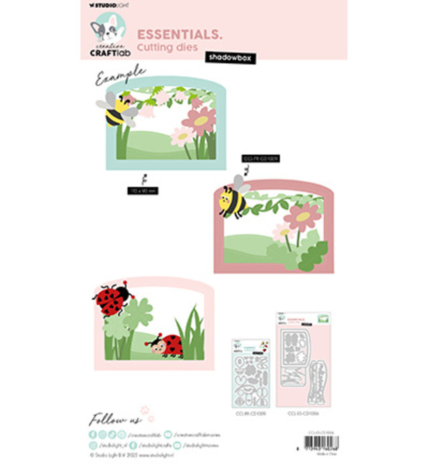 Creative Craftlab Essentials Dies Shadowbox (CCL-ES-CD1006) - Paperpads.nl