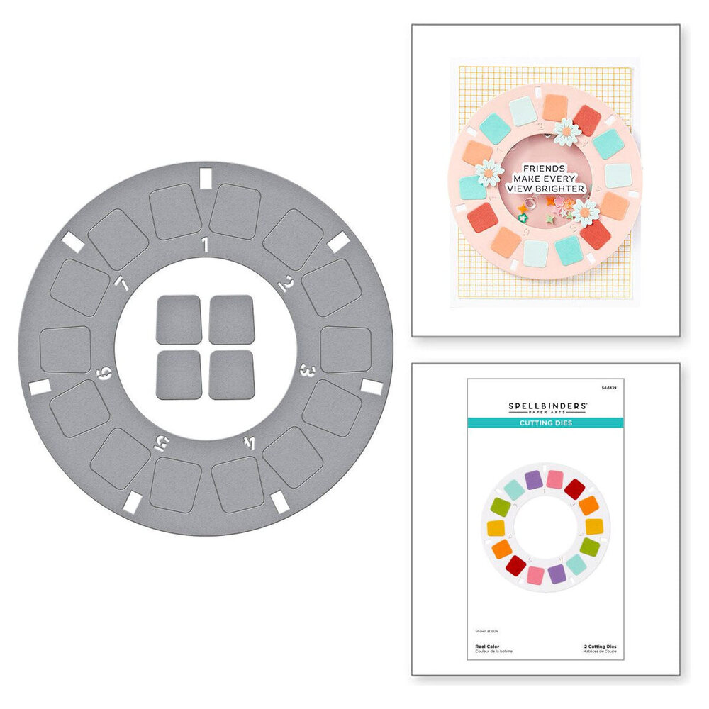 Spellbinders Take Note Reel Color Dies (S4-1439) - Paperpads.nl