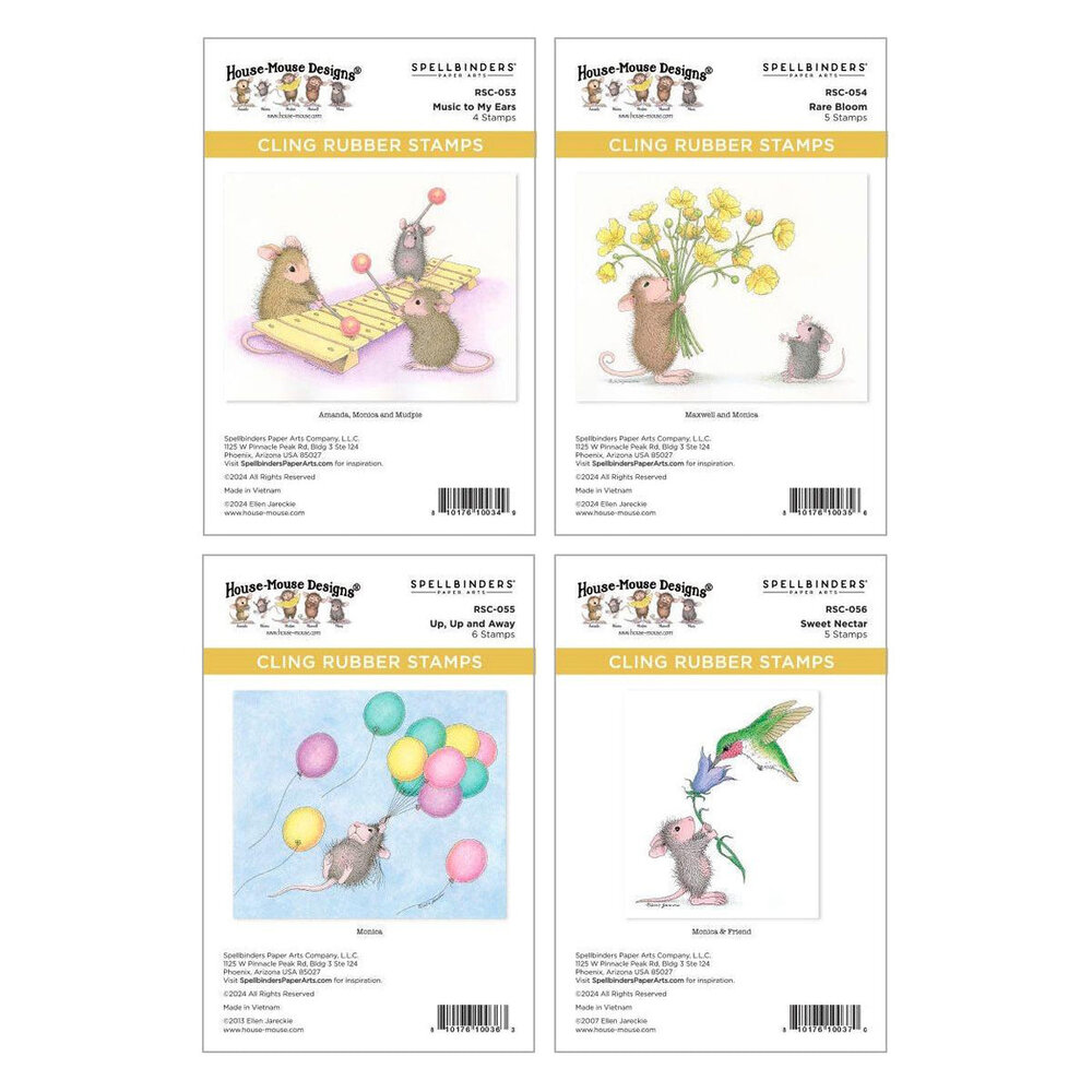 Spellbinders House-Mouse Designs Rare Bloom Collector Bundle (BD-0921 ...