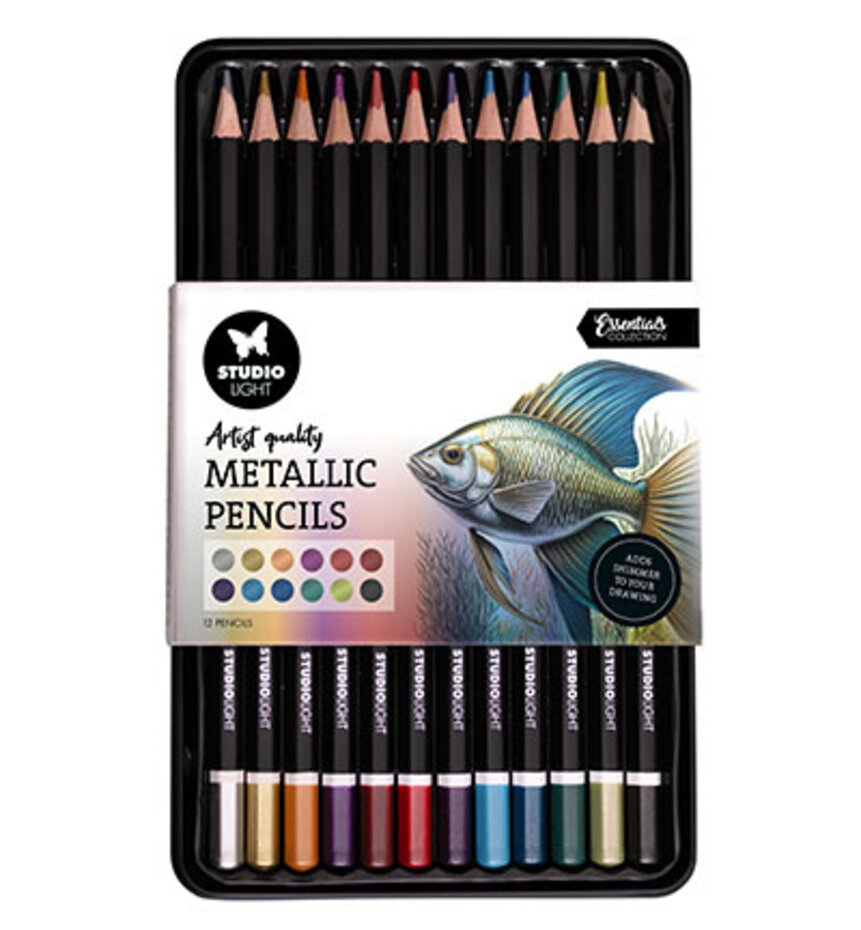 Studio Light Consumables Pencils Metallic Finish (SL-CO-PENC02) - Paperpads.nl