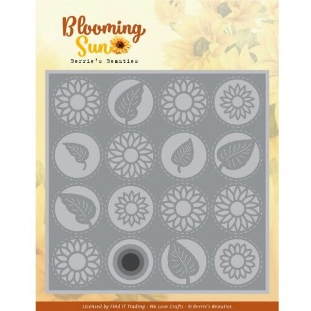 Berrie's Beauties Blooming Sun Dies Sunny Frame (BBD10050) - Paperpads.nl