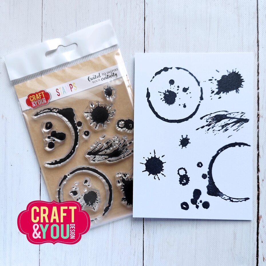 Craft & You Clear Stamp Stains (CS050) - Paperpads.nl
