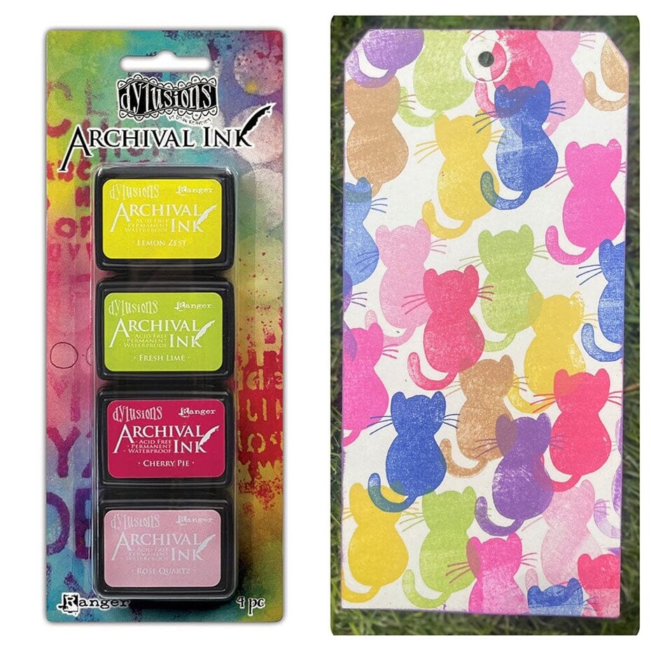 Ranger Dylusions Mini Archival Ink Pad Kit #5 (AMDK88479) - Paperpads.nl