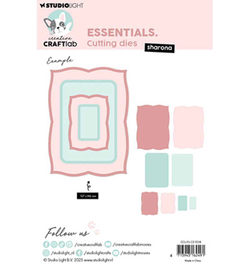 Creative Craftlab Essentials Dies Sharona (CCL-ES-CD1038) - Paperpads.nl