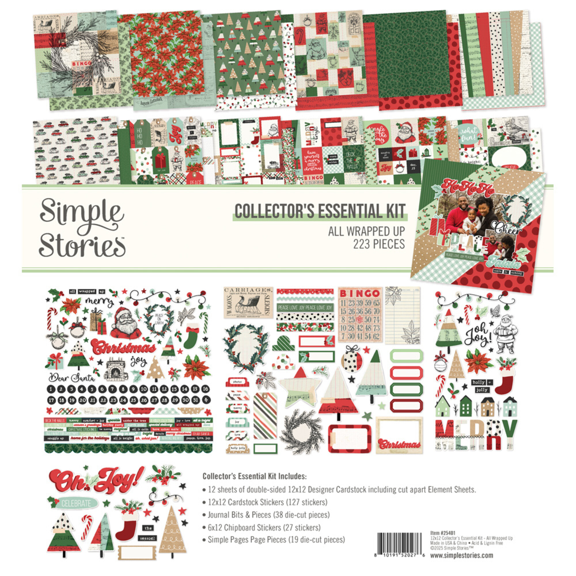 Simple Stories All Wrapped Up Collector's Essential Kit (25401) - Paperpads.nl