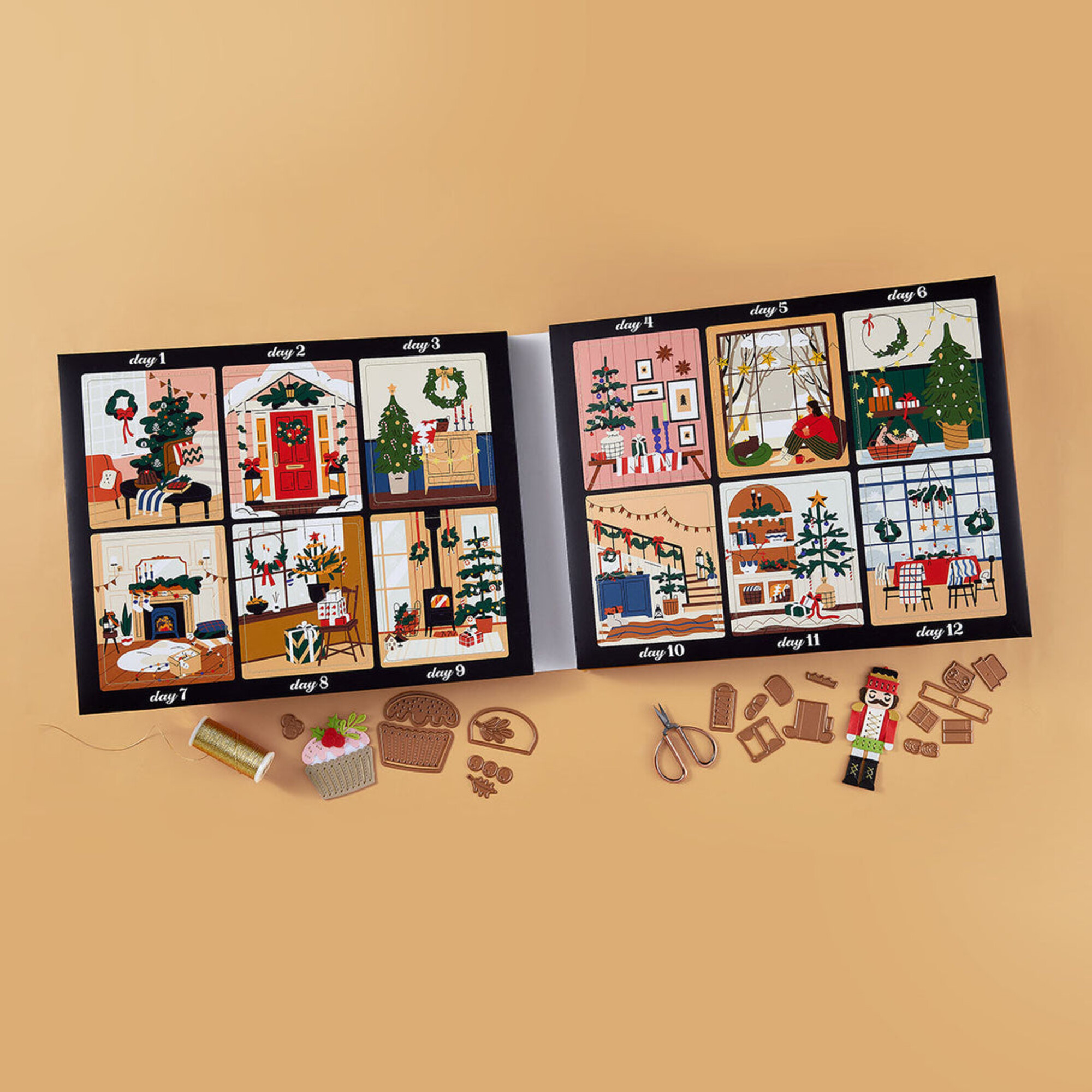 Spellbinders 12 Days of Stitchmas Advent Calendar 2025 (ADV-008 ...