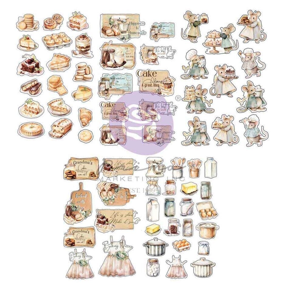 Prima Marketing Inc The Home Baker Stickers (672690) - Paperpads.nl